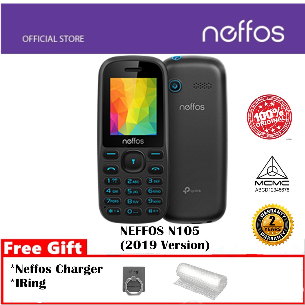 TP-Link Neffos N105 Feature Phone(2019 Version) | Shopee Malaysia
