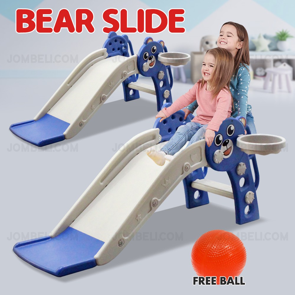 BEAR SLIDE Kids Indoor/Outdoor Slide Gelongsor Budak | Shopee Malaysia