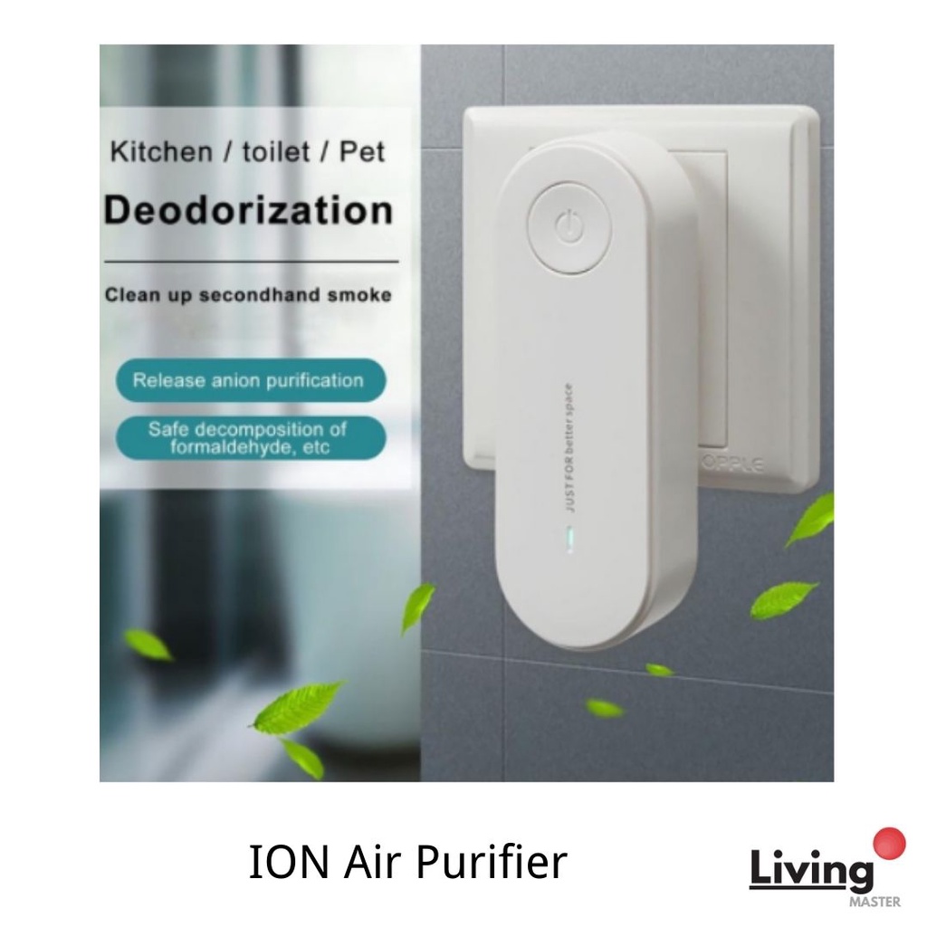Plug In Air Purifier for Home Negative Ion to Remove Smoke and Smell ...