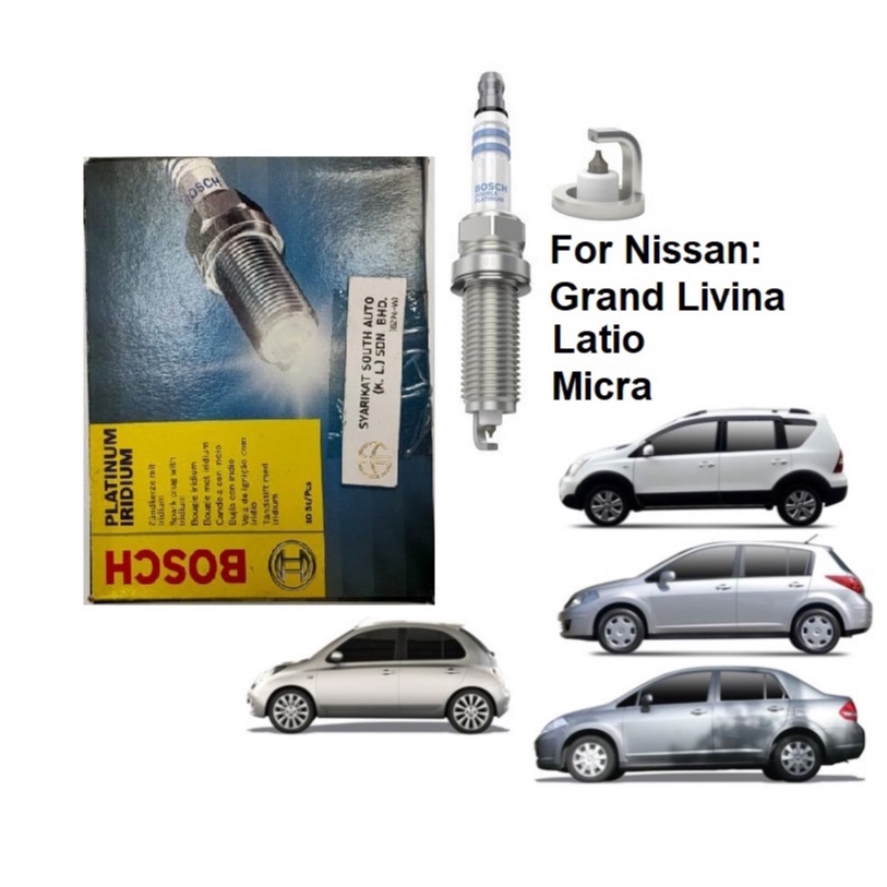 Spark Plug Platinum Iridium VR7SPP33 Bosch 0242135524 Nissan Grand ...