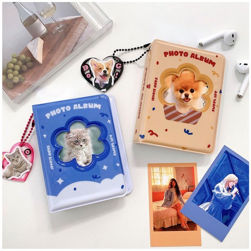 Cat Dog Photocard Collection Book / Photo Album / Polaroid / PC Holder ...