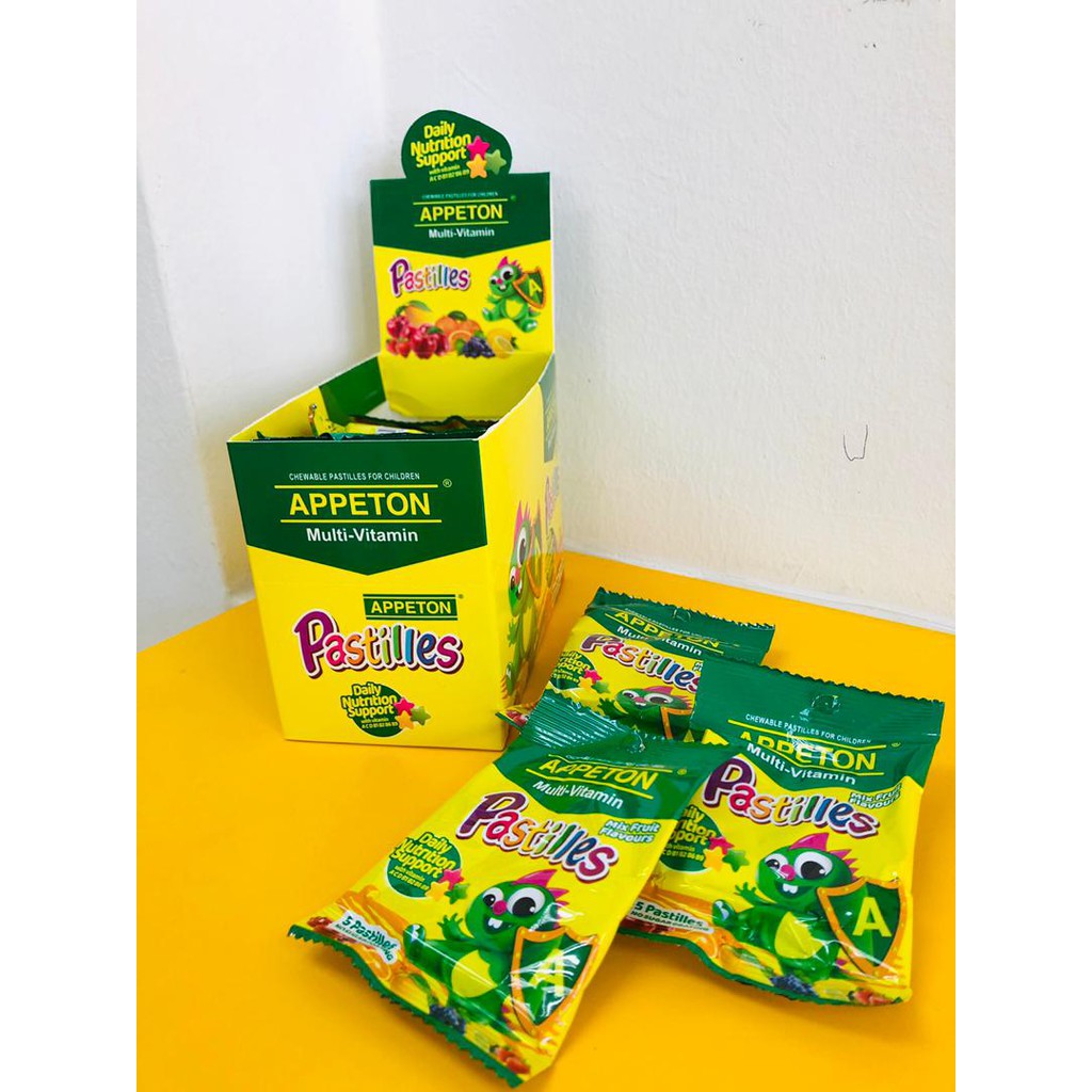 [EXP: 2025] APPETON PASTILLES MULTI-VITAMIN / MULTIVITAMIN CHEWABLE 1 ...