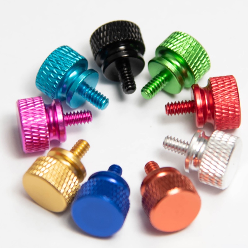 M3.5 UNC 6#-32*6 Knurled Thumb Screws Hand Grip Knob Bolt Screw for ...