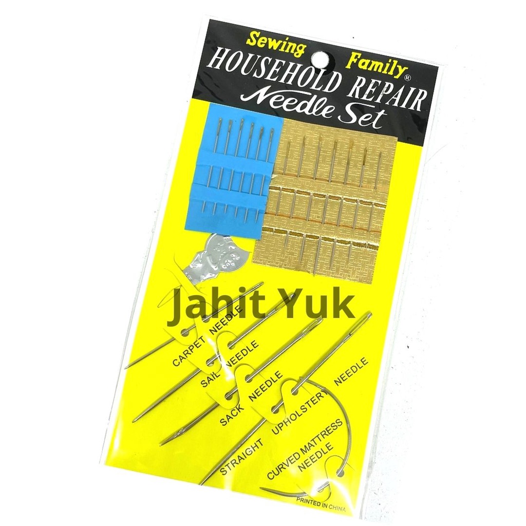 Hand Sequin Sewing Needles/HOUSEHOLD Needle Complete Set Of 18pcs ...