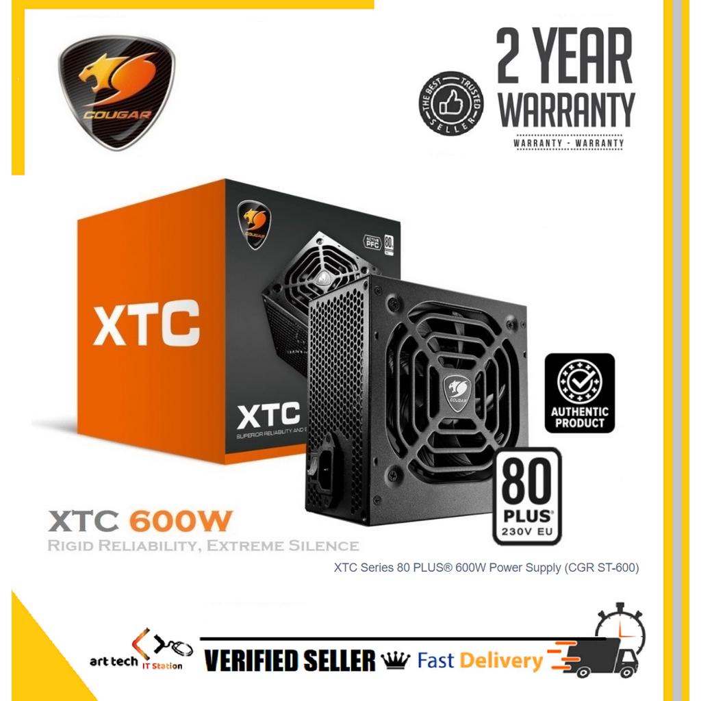 Cougar XTC Series 80 PLUS® 600W Power Supply ( CGR ST-600 ) | Shopee ...