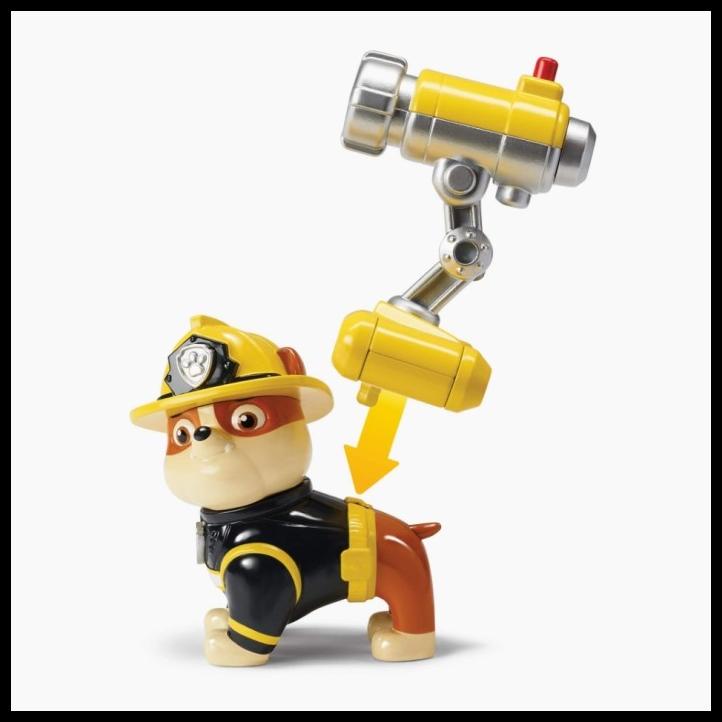 Paw Patrol Ultimate Fire Rescue Rubble Hero Pup Launch Water Cannon ...