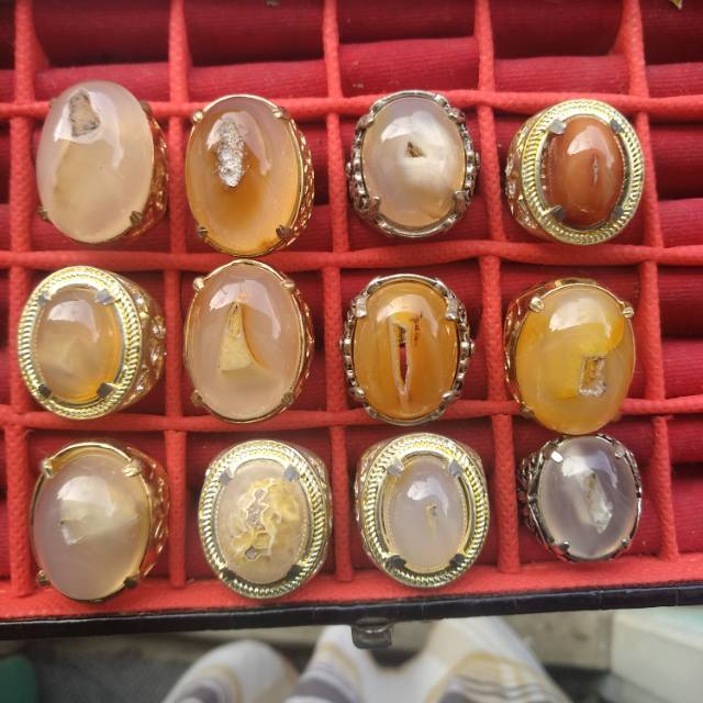 ORIGINAL COMBONG Agate RING (N) | Shopee Malaysia