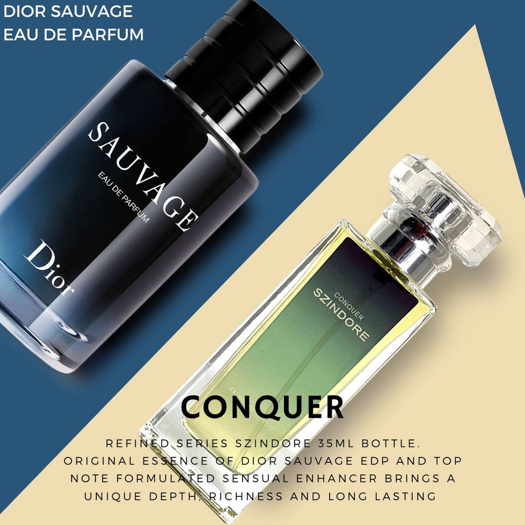 Szindore CONQUER perfume for men | Shopee Malaysia
