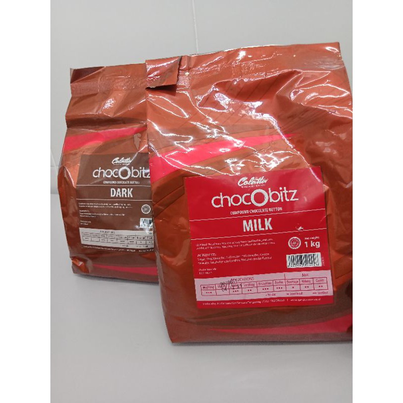Colatta chocobitz Chocolate Compound 1kg,🔥🔥🔥(Milk/Dark) | Shopee Malaysia