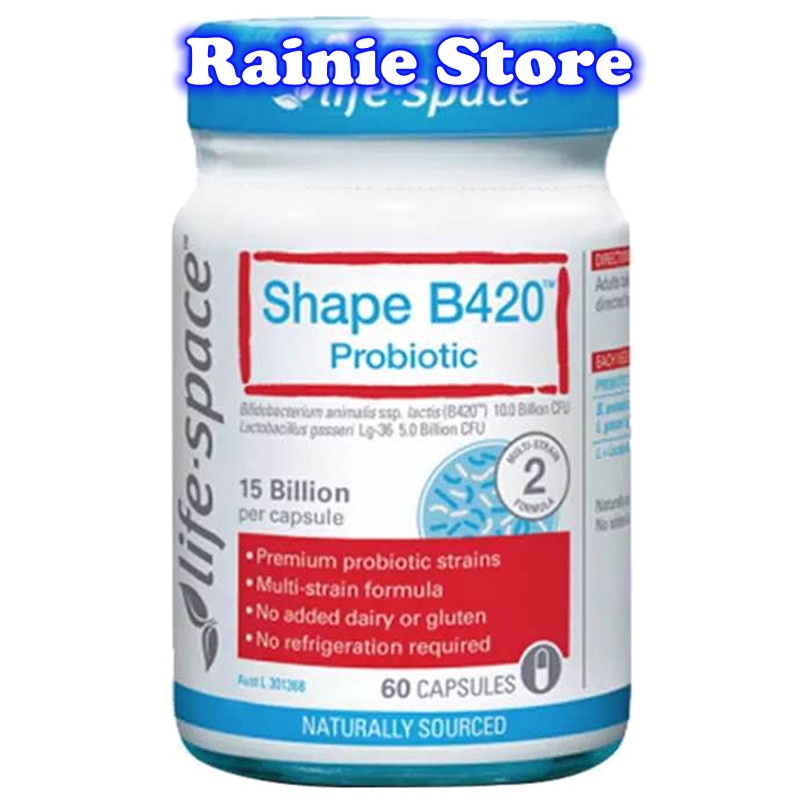 Life space-Shape B420 Probiotic (60 Capsules) | Shopee Malaysia
