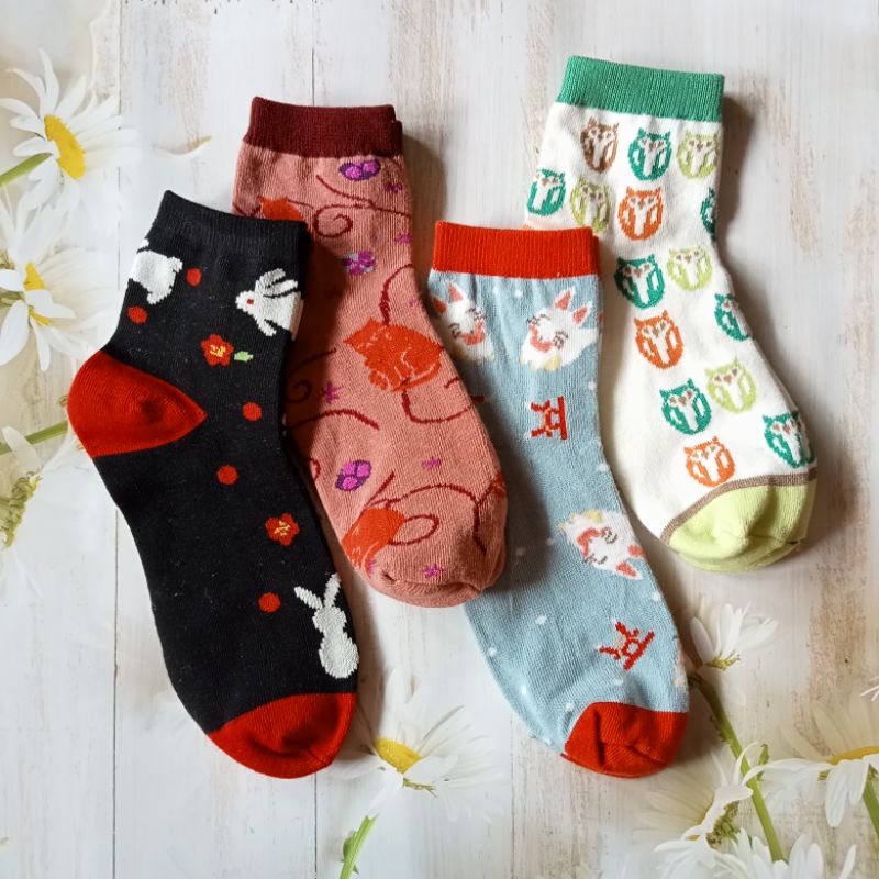 ️ANIMAL ️ Hipster Cat Fox Owl Hedgehog Bear Pastel Color Japan Animal ...