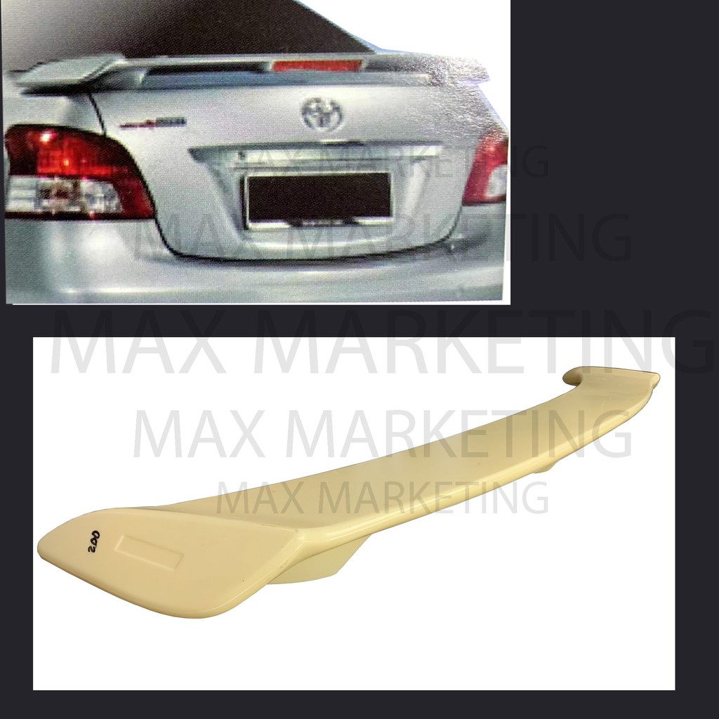 TOYOTA VIOS '09 SPOILER WITH LED (TRD SPORTIVO) | Shopee Malaysia