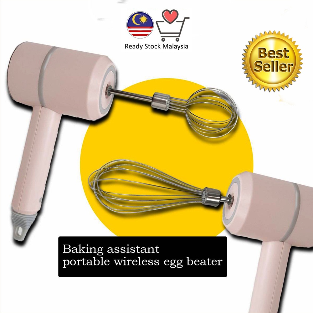 Mini Mixer Cake Electric Hand Whisk Hand Mixer Mini Egg Beater 2 in 1 ...