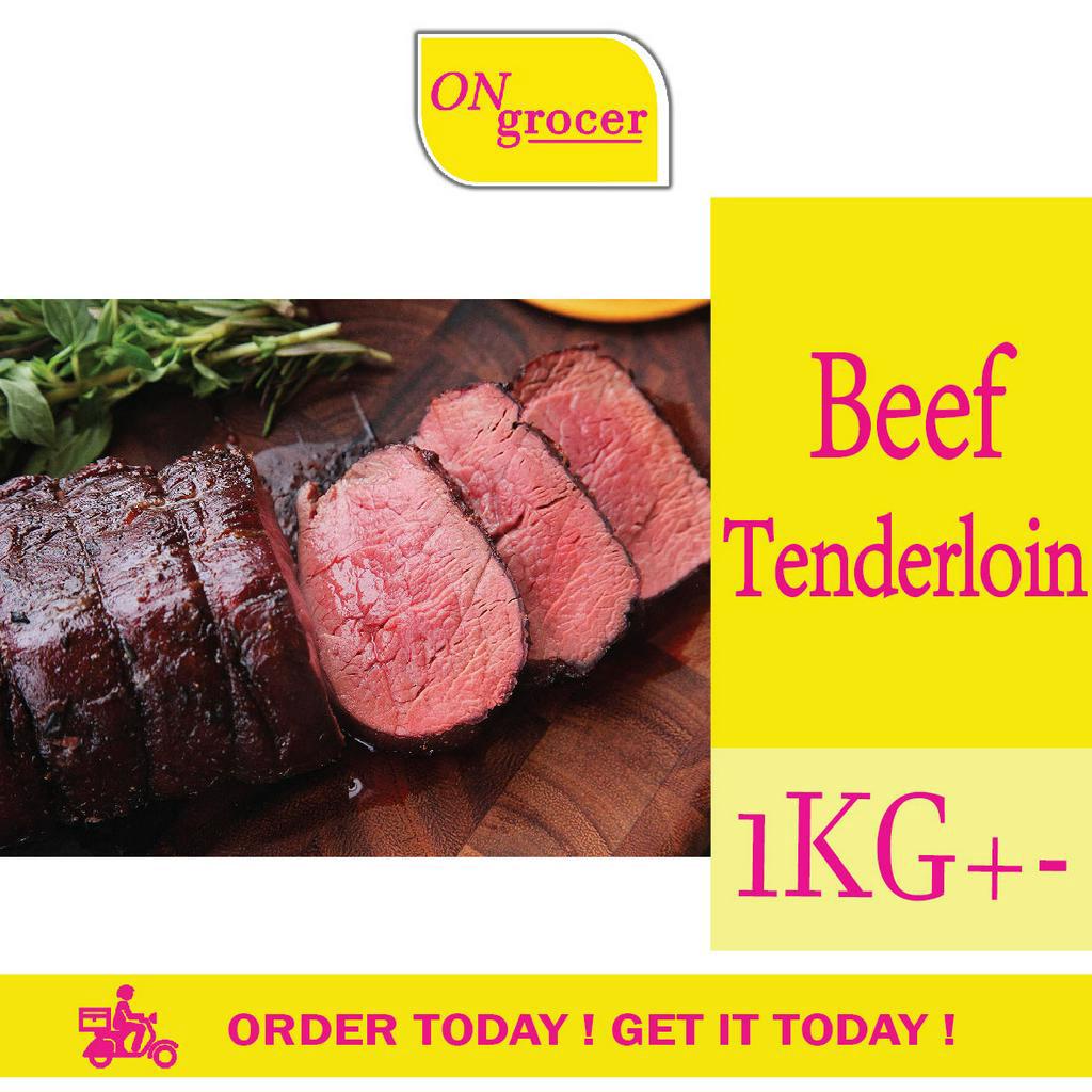 A0623 / A0631 - Frozen Beef Tenderloin | Shopee Malaysia