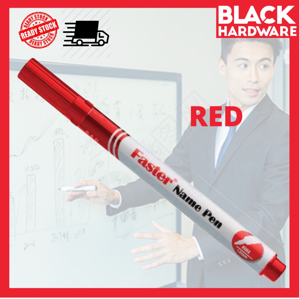 BLACK HARDWARE SMALL Trifling Faster 70 Permanent Marking Marker Pen ...