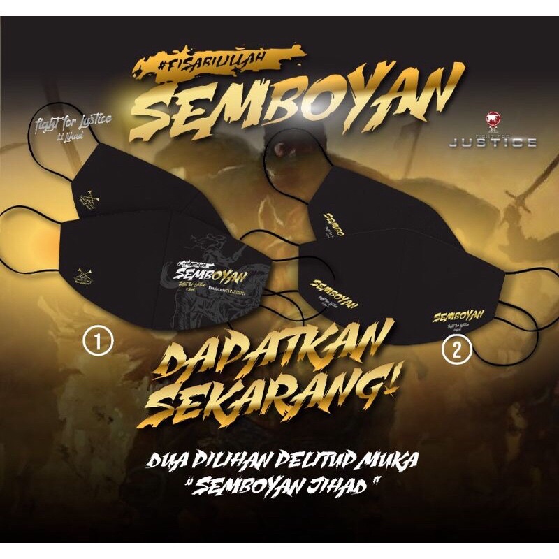 READY STOCK 🔥 PELITUP MUKA/FACE MASK SEMBOYAN ! LIMITED EDITION 🔥 ...