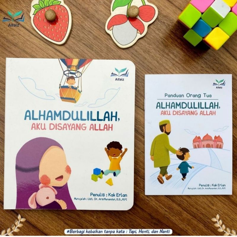 Boardbook Maktabah Alfaiz Alhamdulillah I Love Allah (Book For Children ...