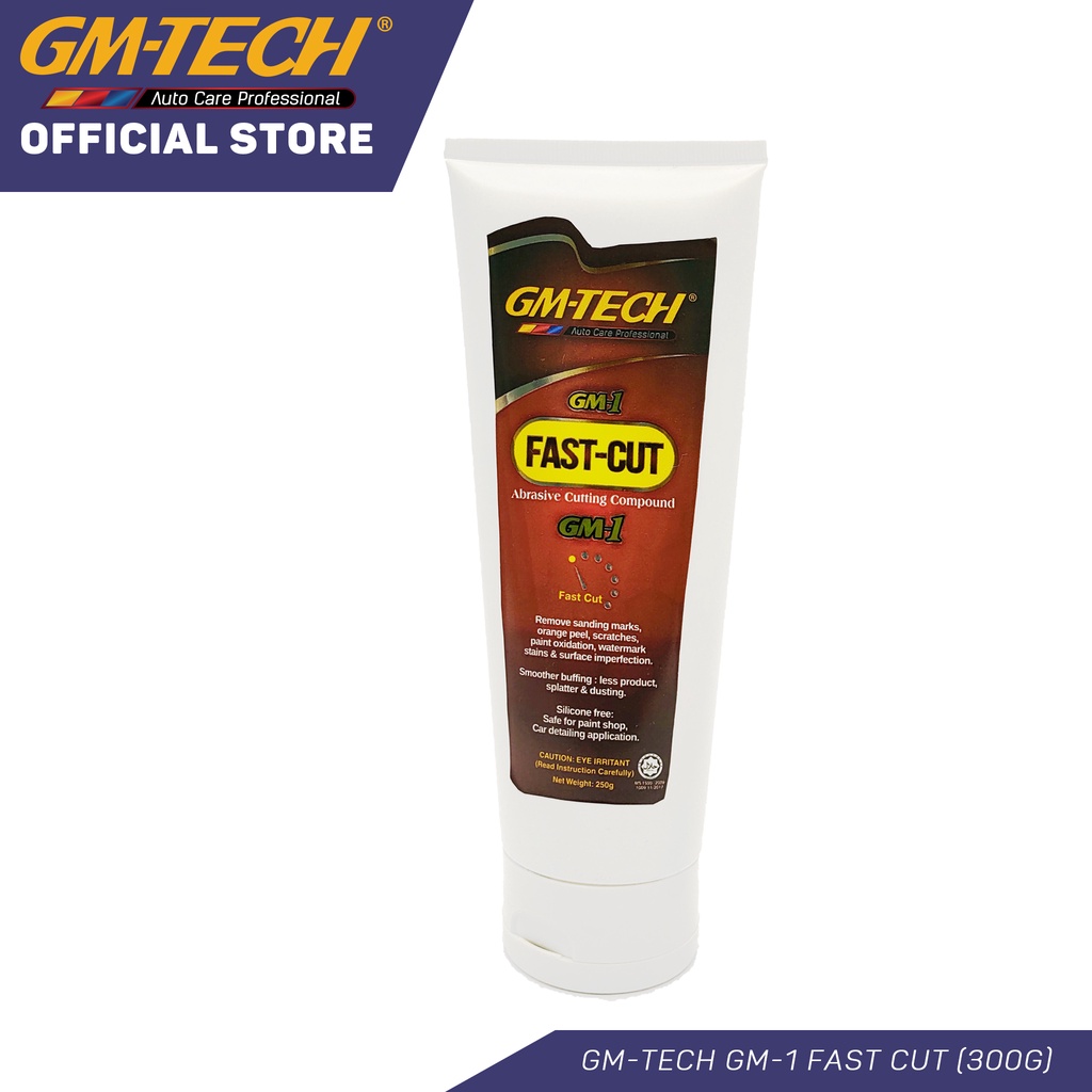 GM-TECH Abrasive Cutting Compound GM-1 Fast Cut (300G) | Shopee Malaysia