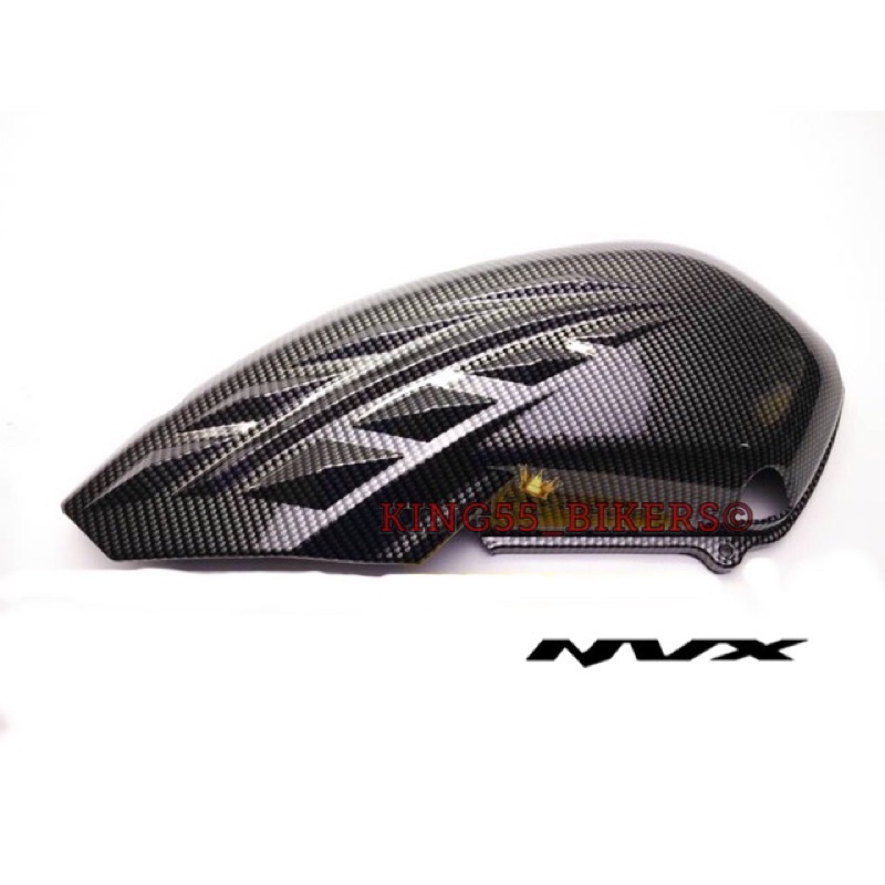 YAMAHA NVX155 V1 ENGINE COVER CARBON NVX-155 BELT BELTING ENJIN CASING ...
