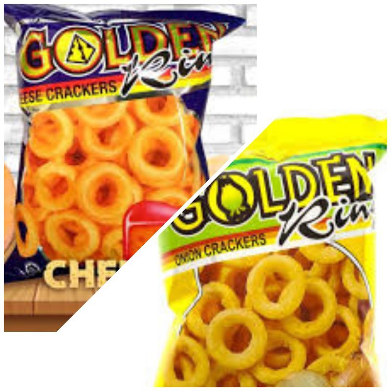 🔥 FAST POSTAGE 🔥 GOLDEN RING CHEESE & ONION CRACKERS | Shopee Malaysia