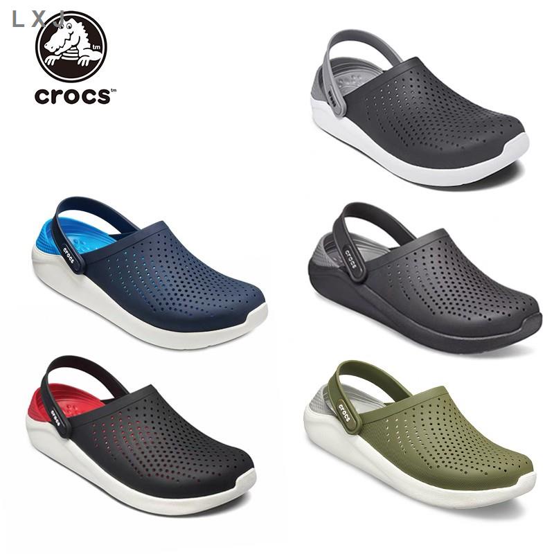 Crocs Duet Sport Clog Crocs Literide Clog 100% Unisex Basic Kasut ...
