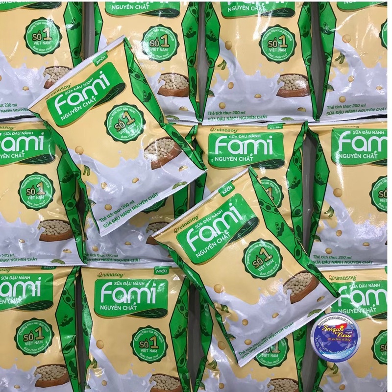 Sua Dau Nanh Fami - Fami Soya Milk 200ml | Shopee Malaysia
