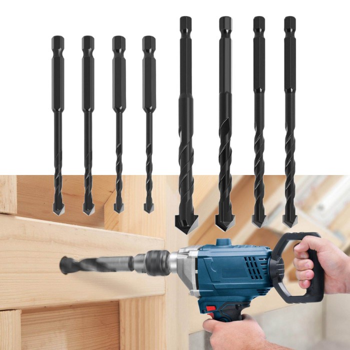 MATA Prettyia Rotary Drill Bit Set, 8pcs Carbide Cutter Heads 5Mm 6Mm ...