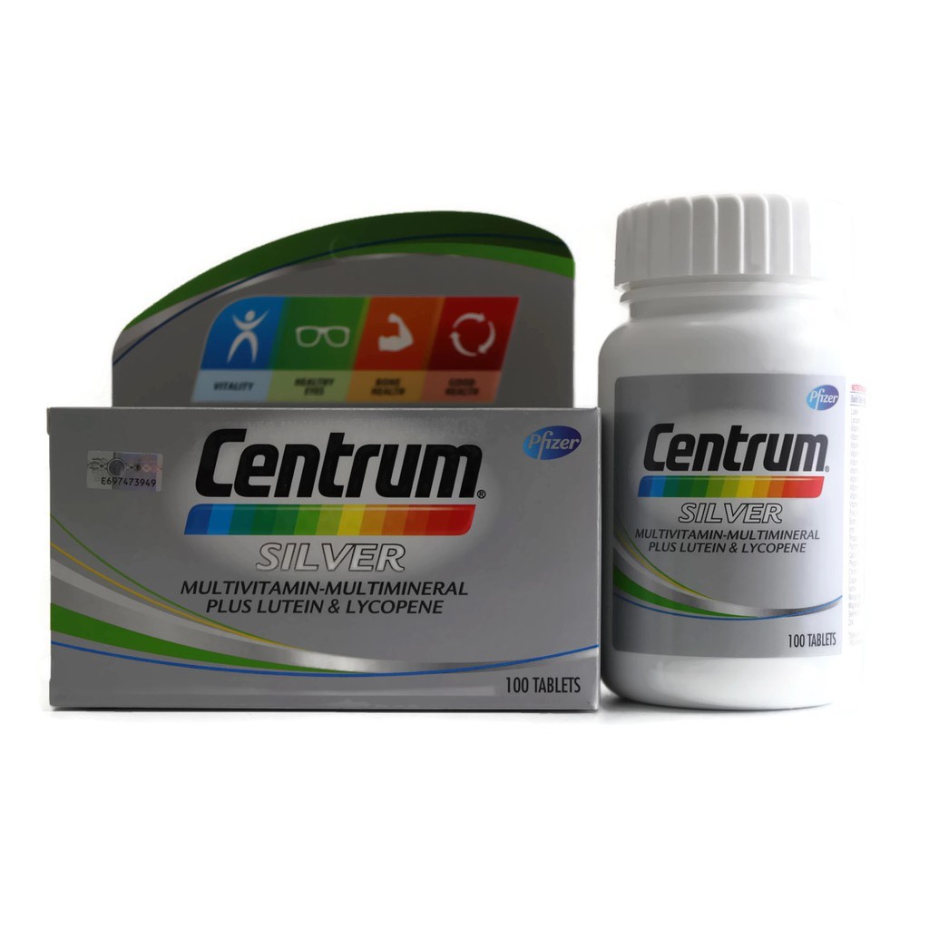 Centrum Silver Tablets 2 x 100's | Shopee Malaysia
