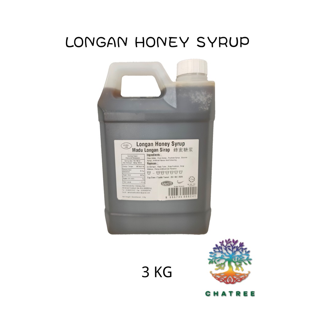 [READY STOCK] LONGAN HONEY SYRUP 3 KG (HALAL) | Shopee Malaysia