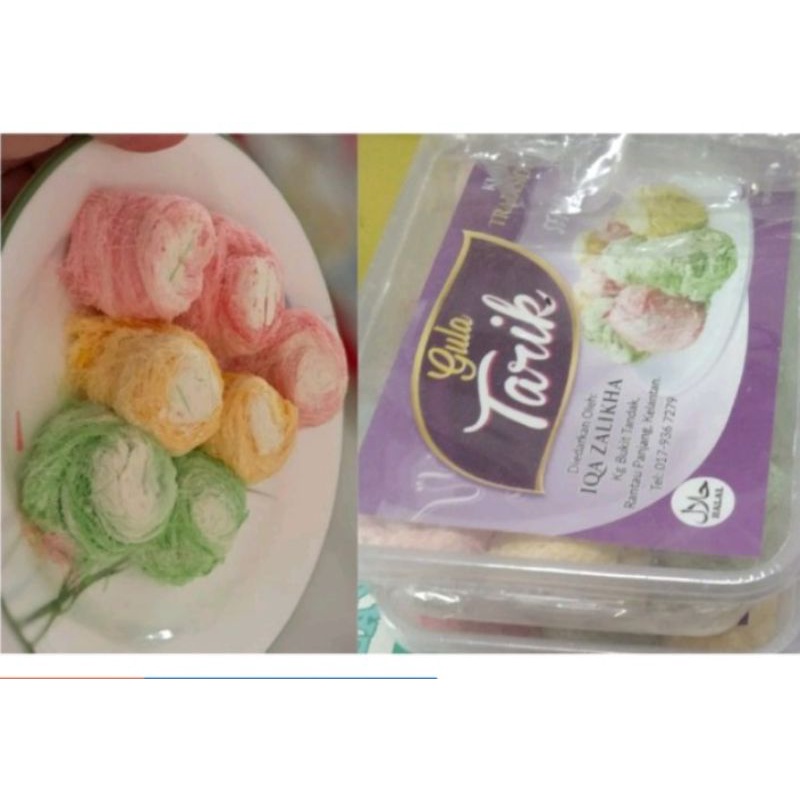 makanan sema Gula tarik thailand halal 12pieces/sema/gula tarik ...