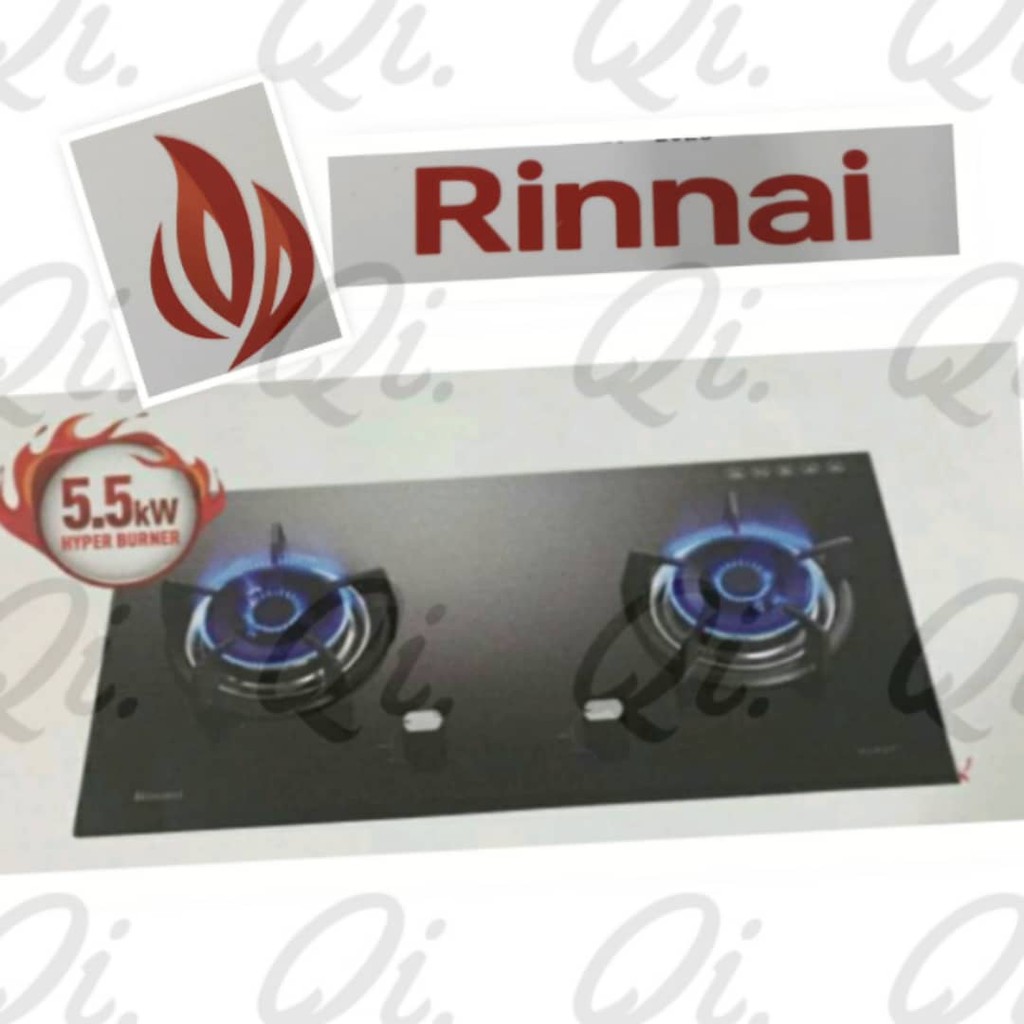 RINNAI RB-72G Built-in 2 Hyper Burner Gas Hob / RB-72G 2 Burner Schott Glass Hob | Shopee Malaysia