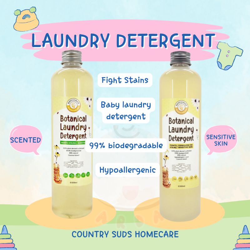 NEWBORN BOTANICAL LAUNDRY DETERGENT [ HONEY OLIVE BABY | Shopee Malaysia
