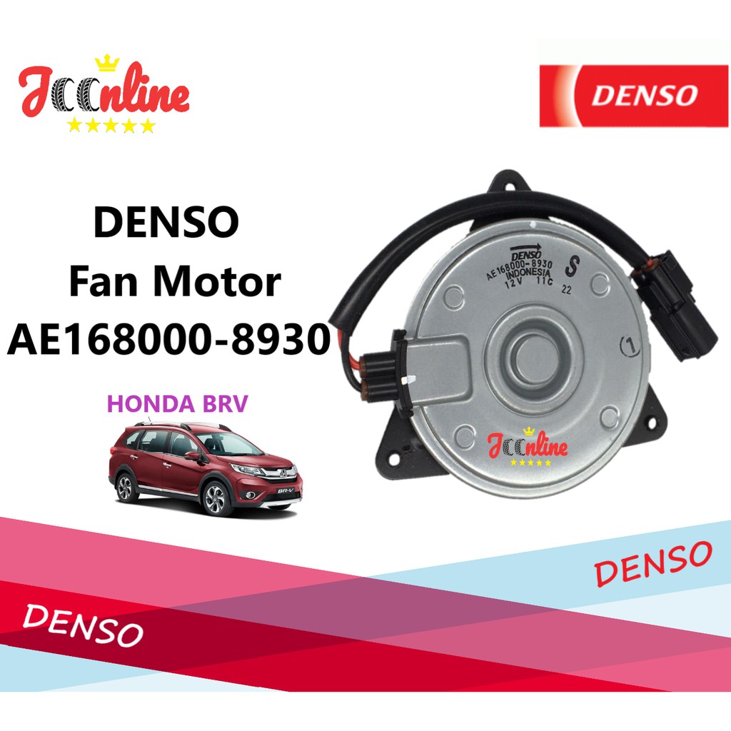 DENSO Fan Motor AE168000-8930 -Honda BRV | Shopee Malaysia