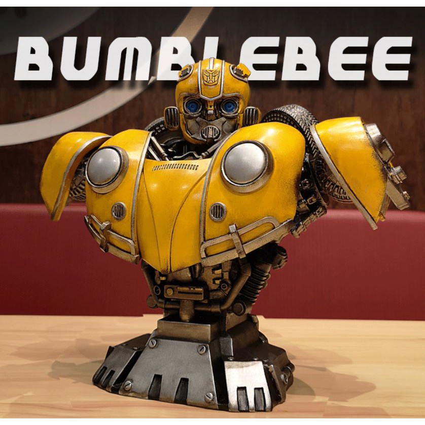 Transformer Bumblebee Movie Resin Bumblebee bust Figure megatron ...
