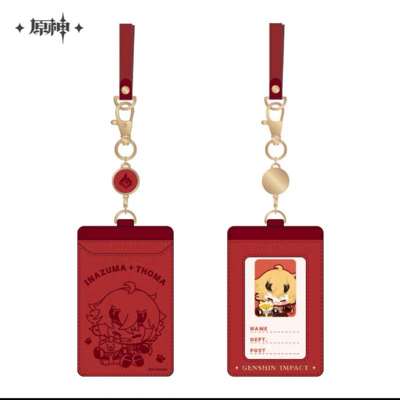 Mihoyo Genshin impact cardholder xiao zhongli xiangling tartaglia toma ...