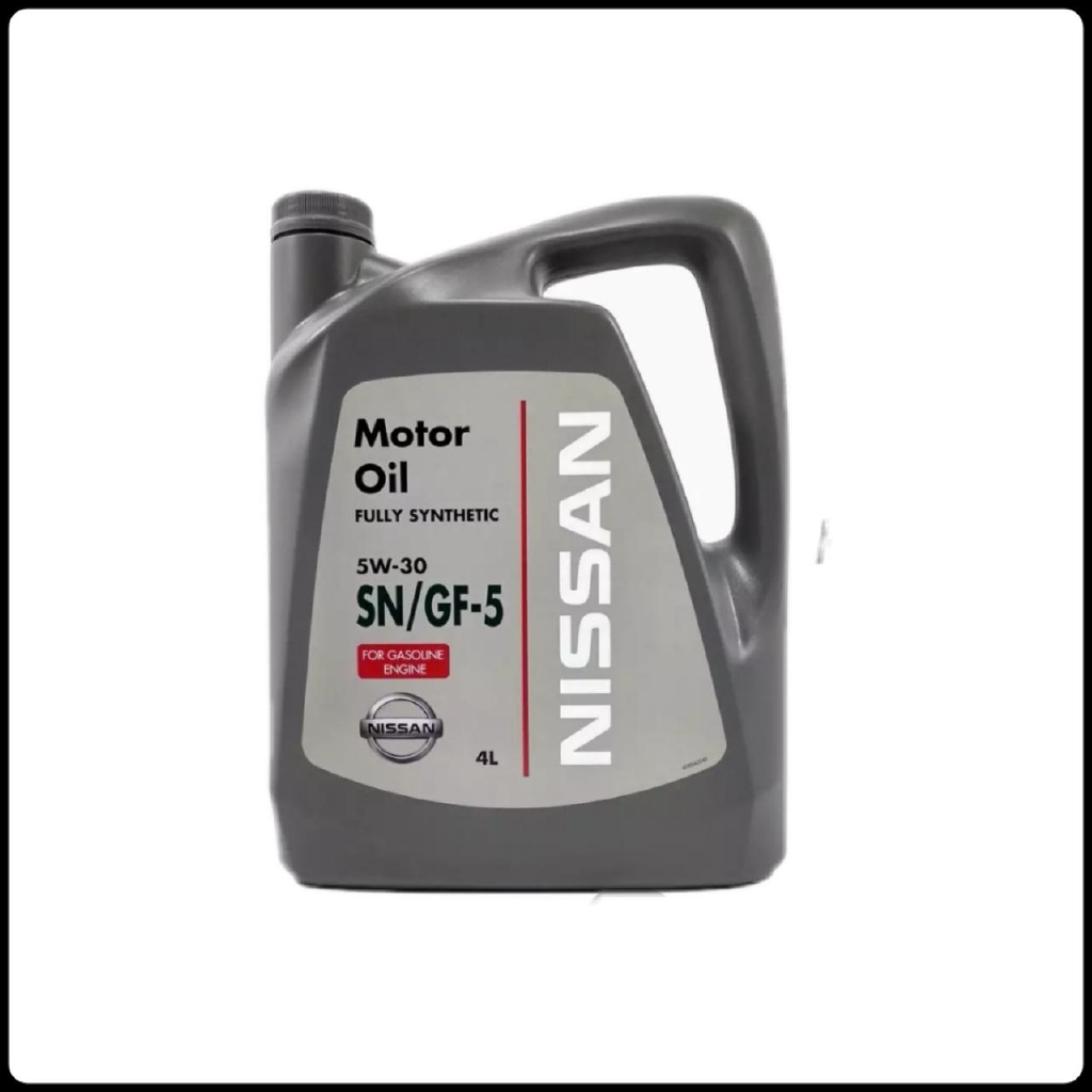 Nissan Fully Synthetic 5W30 Engine Oil SN/GF-5 ( 4 Liter ) | Shopee ...