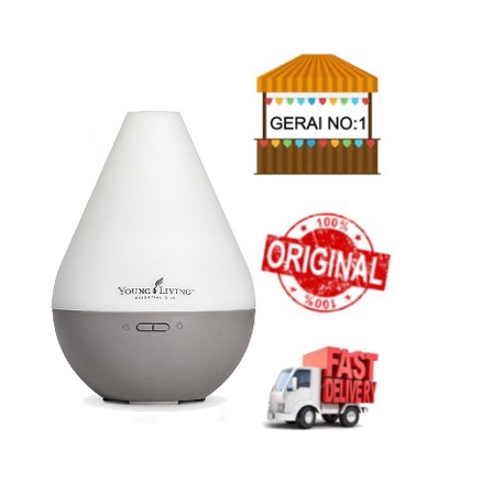 Young Living Dewdrop Dew Drop Ultrasonic Diffuser YL with Free Sticker ...
