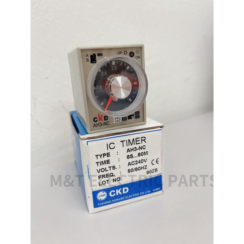 CKD AH3-NC 240VAC MULTI RANGE TIMER | Shopee Malaysia