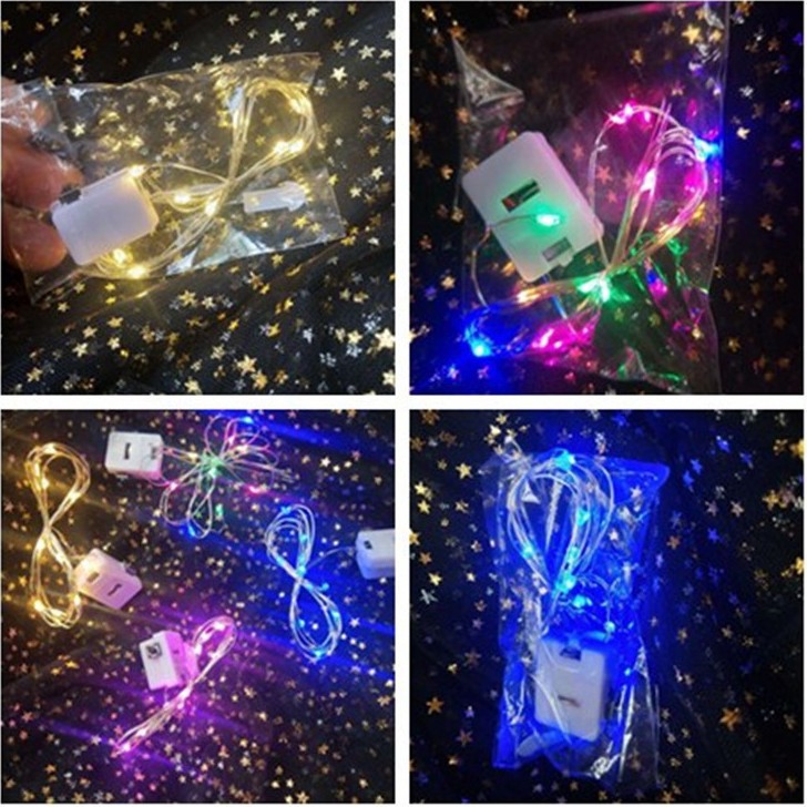 1M 10LED Fairy LED Fairy Light Fairy LED light String Lights Waterproof Decorative Light [Ready ...