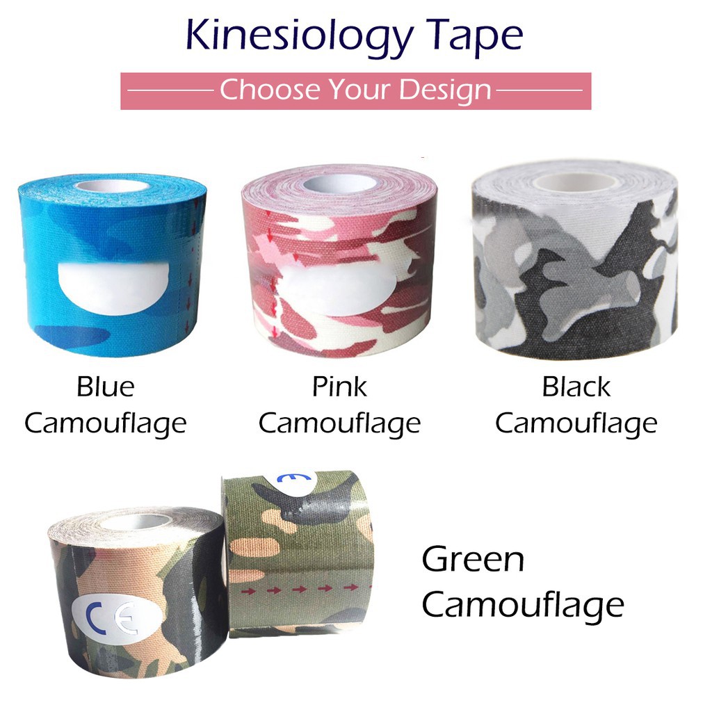 Kinesiology Sport Elastic Tape Physio Strapping Muscle Tape Pain Care ...