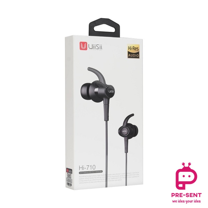 (Stock Clearance) UiiSii Hi-710 Sport Earphones with Mic & Stereo Bass ...