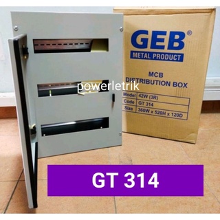*READY STOCK* GEB GT 314 METALCLAD 3 ROW 42 WAY MCB DISTRIBUTION BOX ...