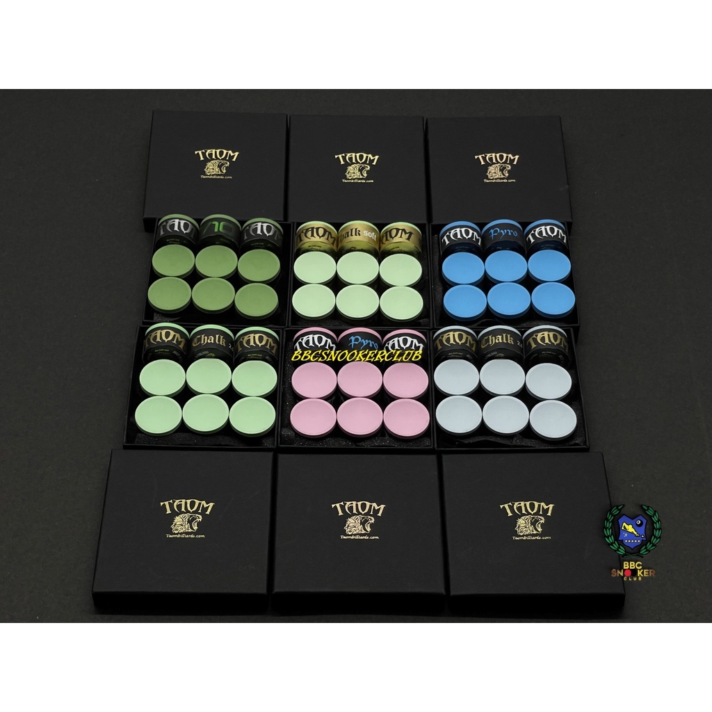 ORIGINAL TAOM FINLAND 🇫🇮 NEW VERSION SNOOKER CHALK | Shopee Malaysia