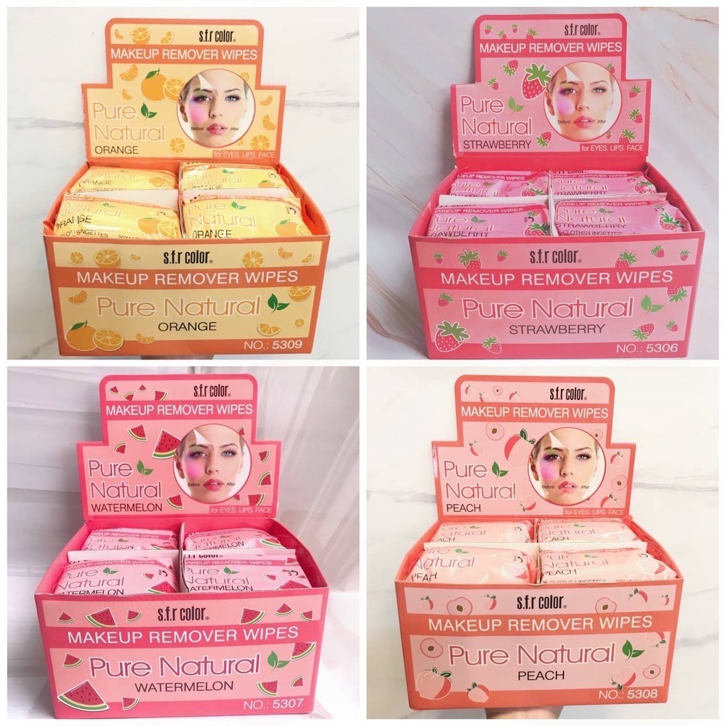 (Wholesale RM3.20/1Pack)1 box 12pack Remover Cleansing Wipes Tissues ...
