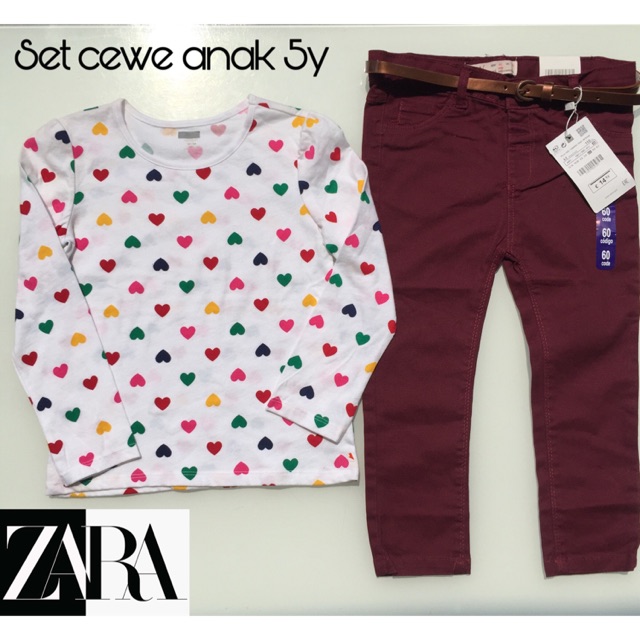 Oldnavy zara 5y Girls Suit | Shopee Malaysia