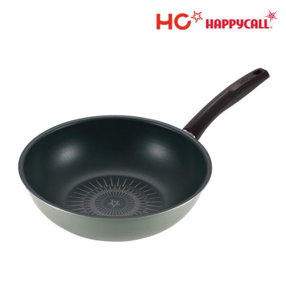 [HC Happy Call] Verdant Titanium IH Non-Stick Coating Egg Roll Pan / Fyring Pan 28cm / Wok 28cm ...