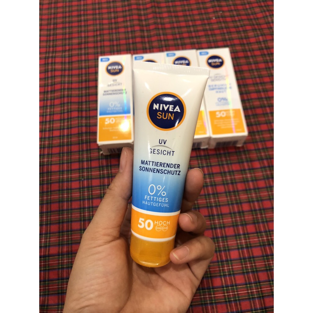 Nivea sunscreen SPF50+ - German product | Shopee Malaysia