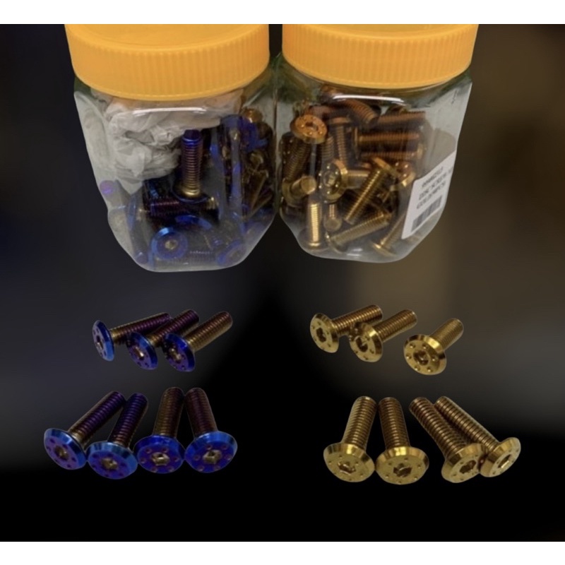 SCREW DISC TITANIUM & GOLD (1PCS) | Shopee Malaysia