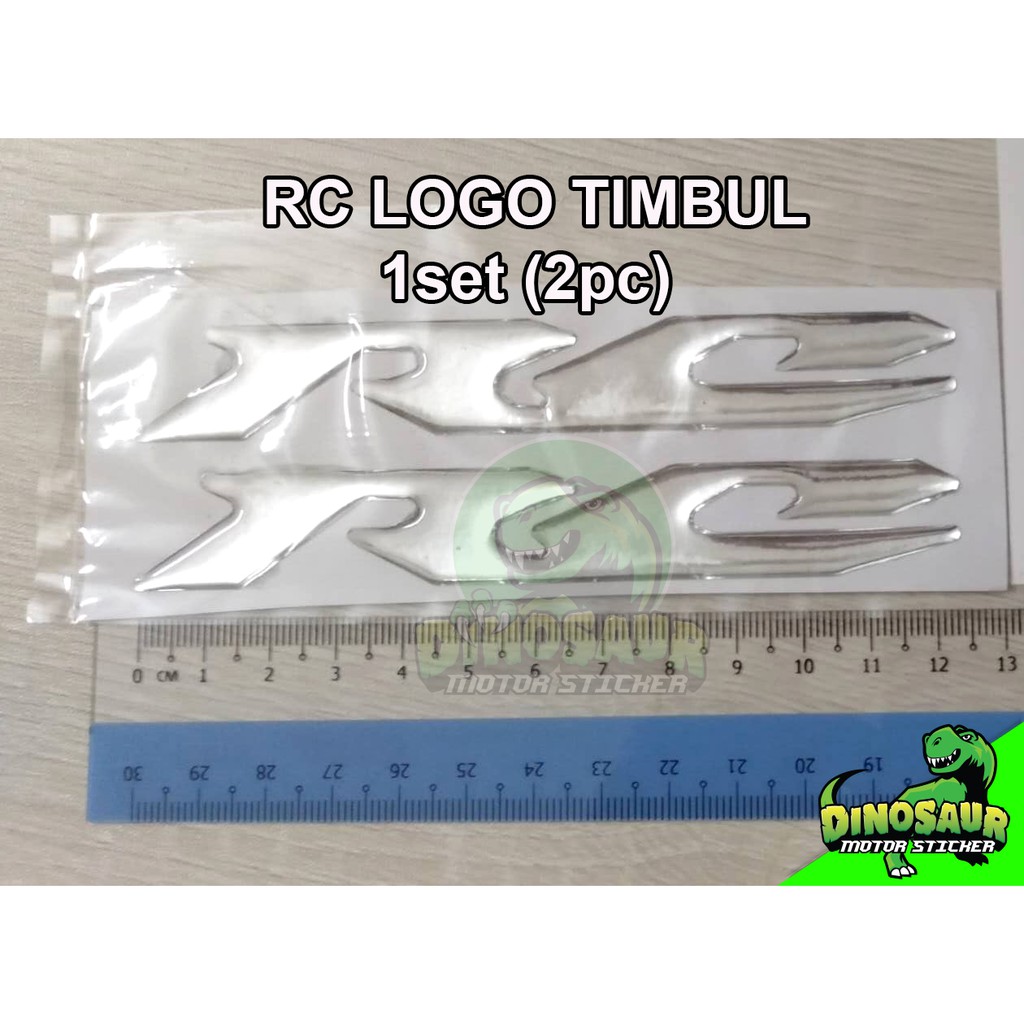 RC Logo Timbul - Epoxy Emblem | Shopee Malaysia