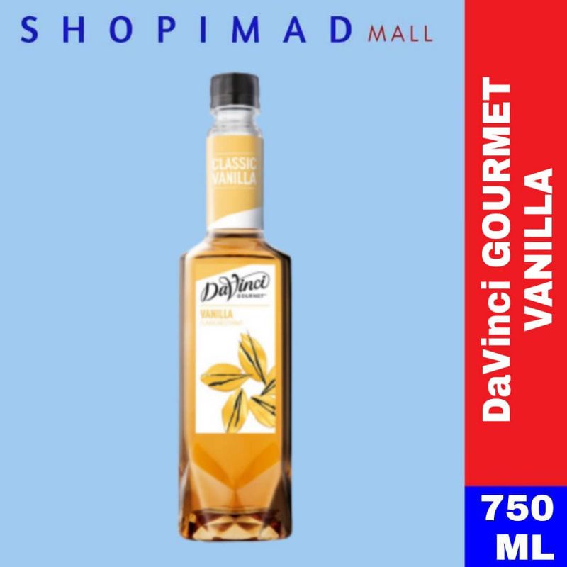 [750ML] DAVINCI GOURMET VANILLA FLAVOR | VANILLA SYRUP | Shopee Malaysia